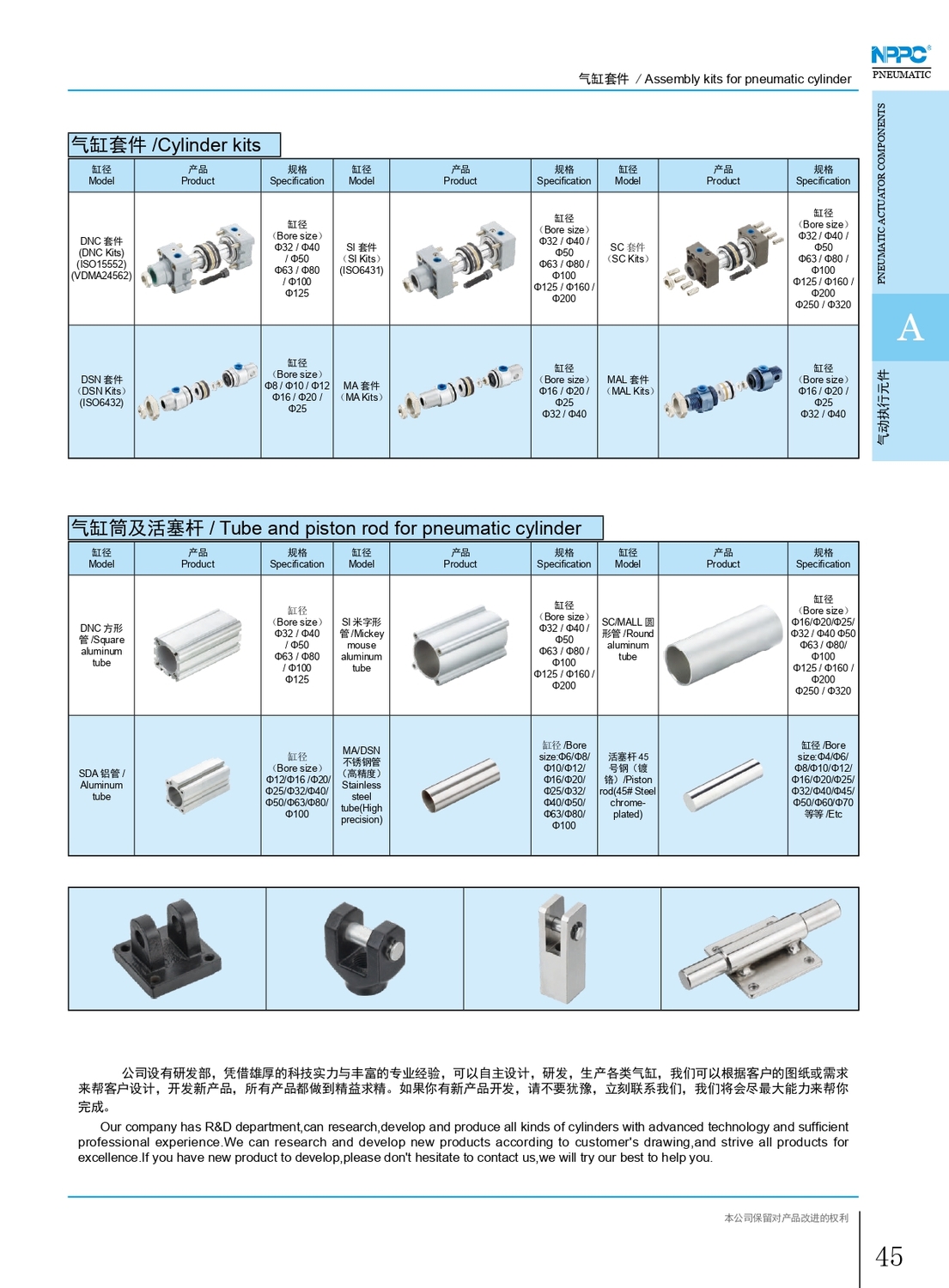 Cylinder kits - 宁波恩熙机械有限公司
